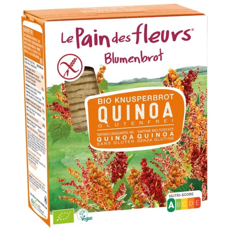 Paine bio cu quinoa fara gluten - 150 g - Blumenbrot - Biomag.ro