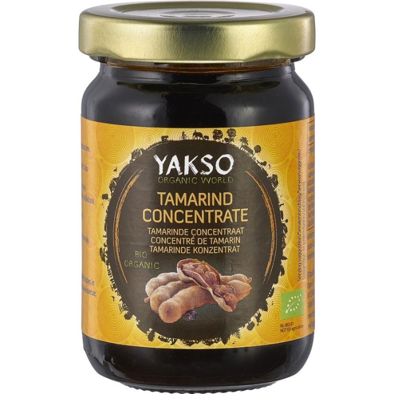 Pasta bio de tamarind - 120 g - Yakso - Biomag.ro
