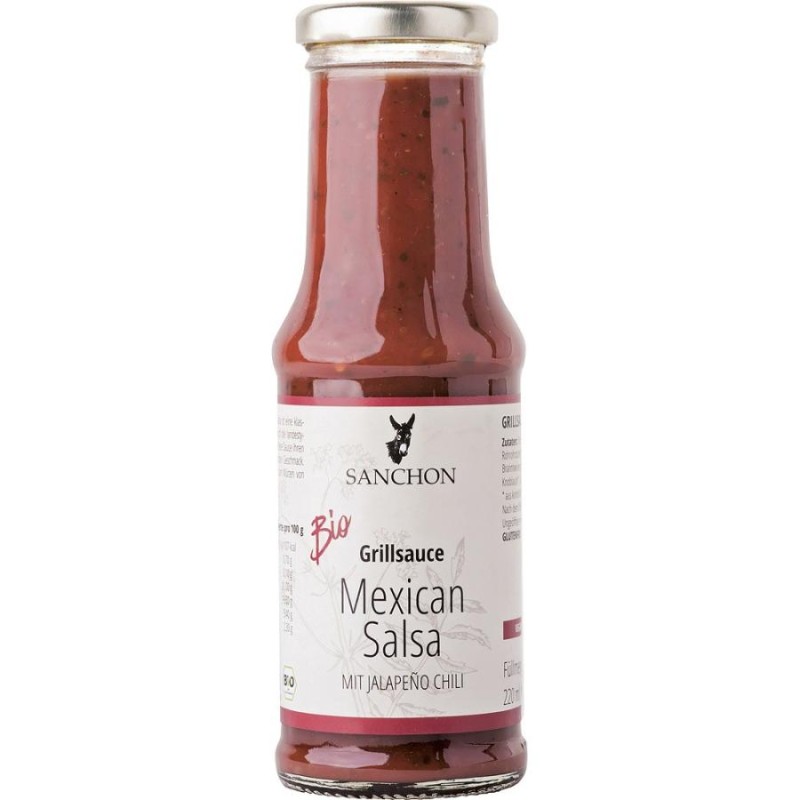 Sos Bio Pentru Gratar Salsa Mexicana Cu Chili Jalapeno Sanchon, 210 ...