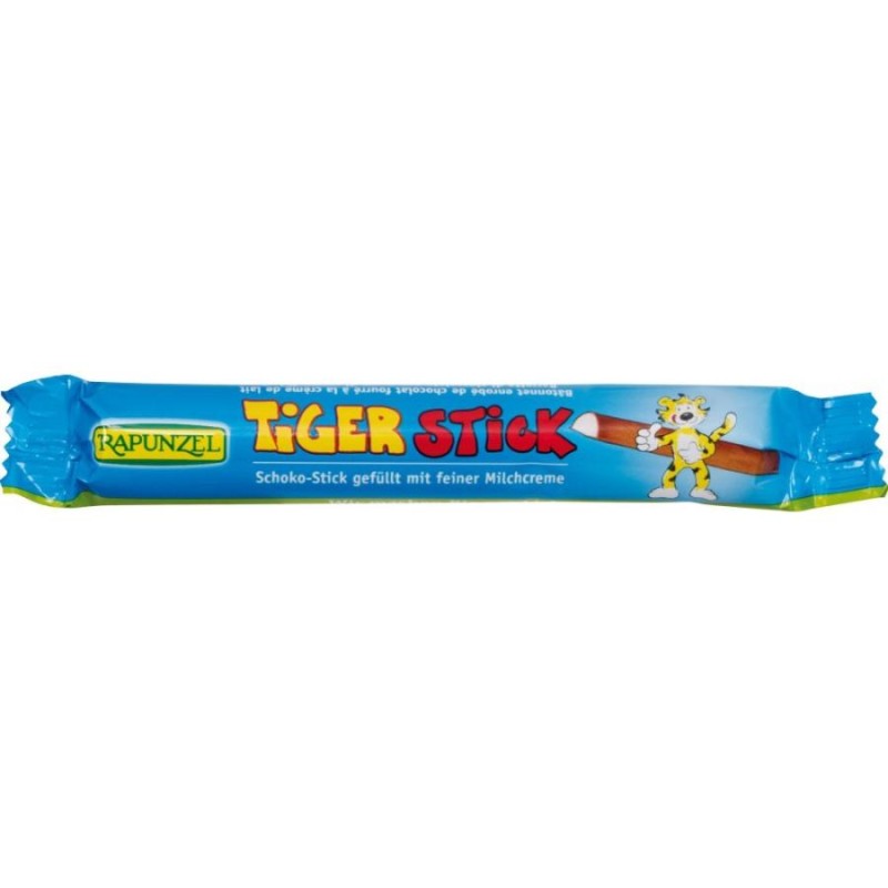Tiger stick lapte integral bio - 22 g - Rapunzel - Biomag.ro
